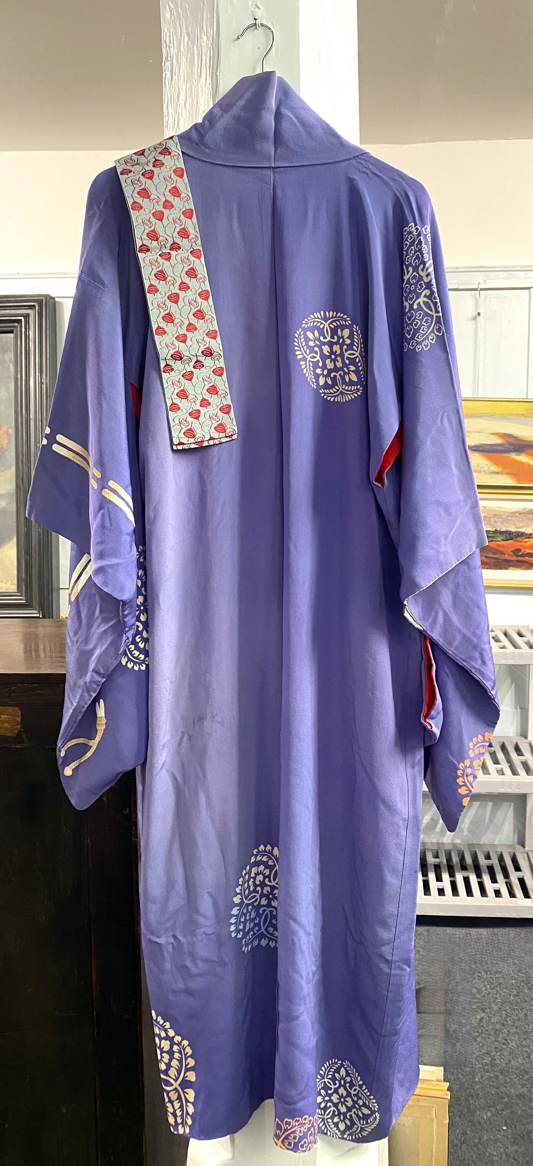 A Japanese purple patterned ki... | Henry Adams Auctions
