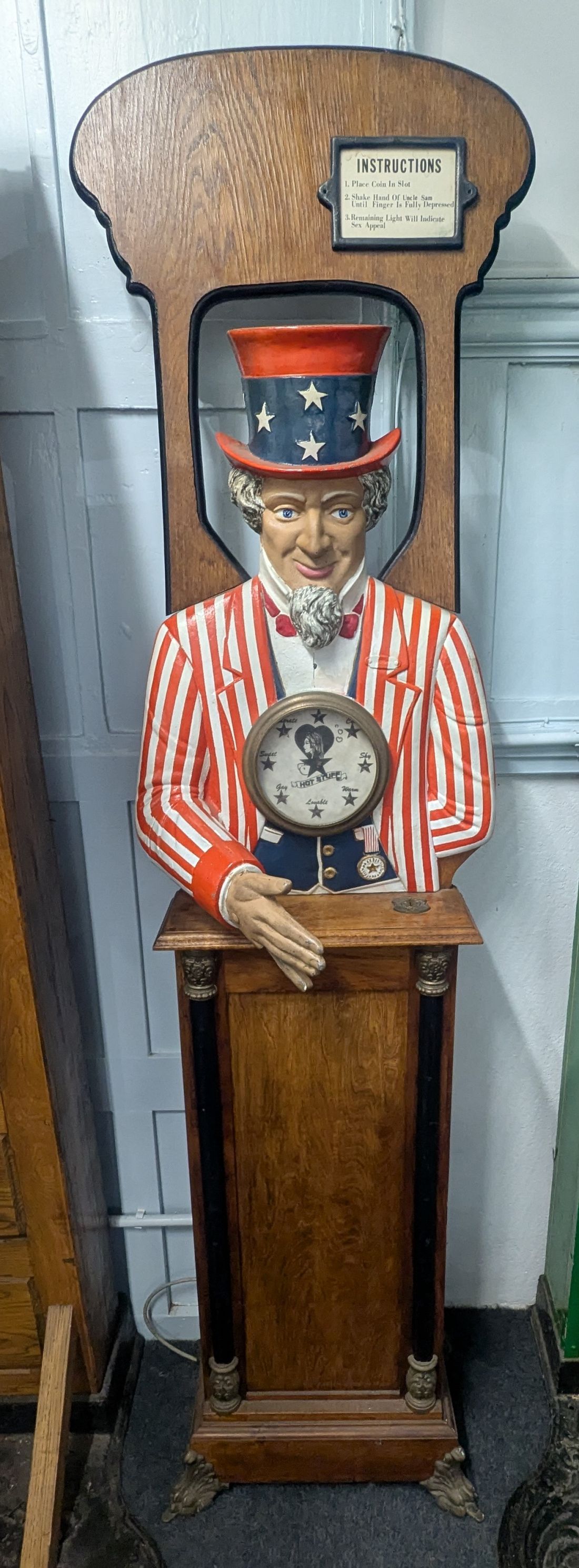 A vintage Uncle Sam 'Test Your... | Henry Adams Auctions