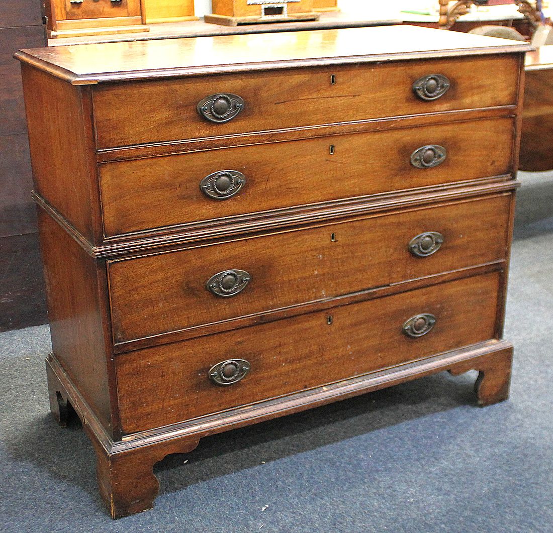 A George III mahogany chest of... | Henry Adams Auctions